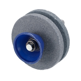 Lawn Mower Blade Sharpener, Double Layer Corundum Blade Sharpener, Gray ...