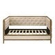 Furniture of America Kelda Modern Natural Oak Wood Twin Daybed - Bed ...
