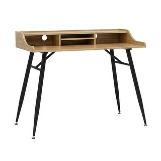 Studio Designs Woodford 45 Inch Wide Home Office Table Desk with Shelf ...
