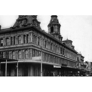 The Baker Block Black and White Gallery Wrapped Canvas - Bed Bath ...