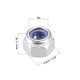 Hex Lock Nuts - 316 Stainless Steel Nylon Insert Self-Locking Nuts for ...