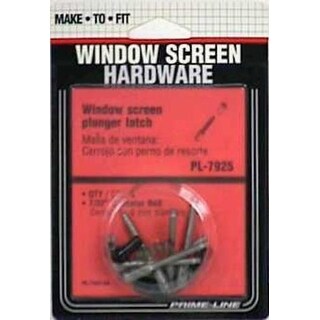 Prime Line PL7925 Window Screen Plunger Latch, 7/16", Carded/6 - Bed ...
