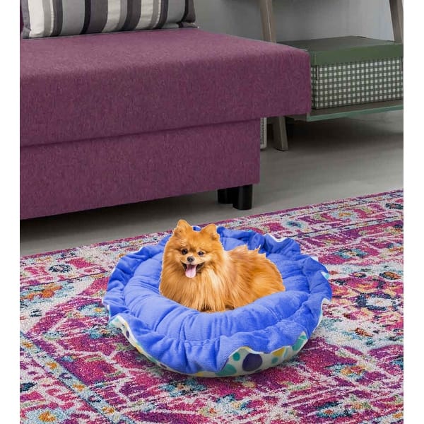 Bessie and Barnie Ultra Plush Vanilla Pop / Periwinkle Deluxe Dog/ Pet ...