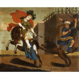 Babylon. The Wonders Of The Ancient World by Cuzco School Animals Art ...