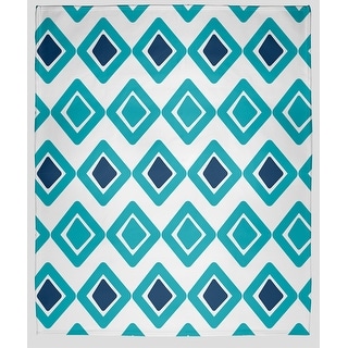 Diamond Jive Fleece Throw Blanket - Bed Bath & Beyond - 36390950