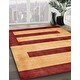 Ahgly Company Machine Washable Abstract Red Area Rugs - Bed Bath ...