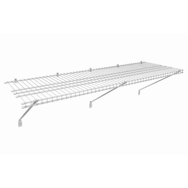ClosetMaid White Wire Heavy-Duty Storage Shelf - Bed Bath & Beyond ...