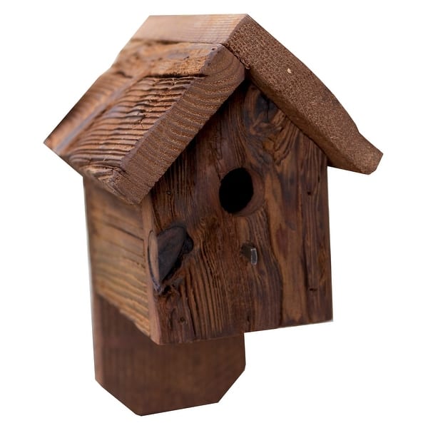Rustic Finch Birdhouse - Bed Bath & Beyond - 34540640