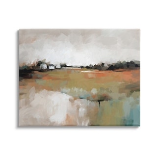 Stupell Abstract Country Barns Landscape Canvas Wall Art Design by ...