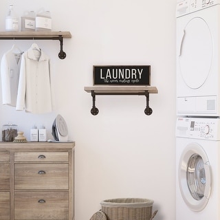 Laundry The Never Ending Cycle Black - Bed Bath & Beyond - 42708659