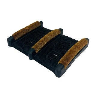 Coir boot scrapers - Golden brown bristle - 16" X 12" - Bed Bath ...