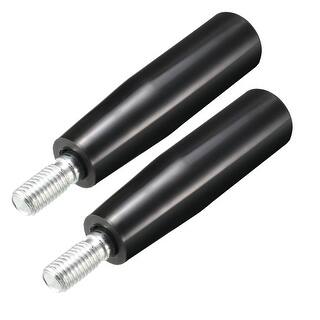 4Pcs Revolving Handwheel Machine Handle M12 Male Threaded Stem Milling ...