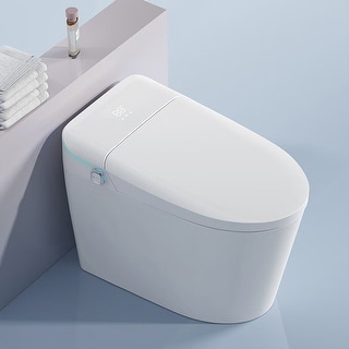 Smart Toilet with Auto Flush and Remote Control - Bed Bath & Beyond ...