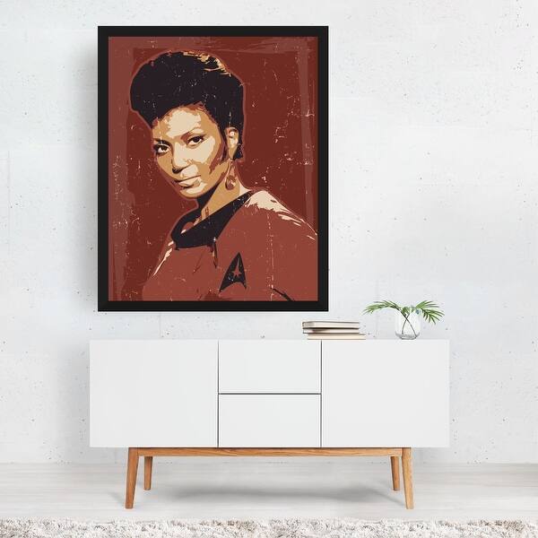 Nyota Uhura art Illustrations Portrait Retro Sketch Art Print/Poster ...