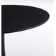 42.1"Tulip Table, Mid-century Dining Table for 4-6 People - Round MDF ...