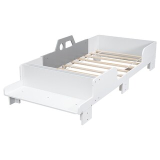 Car-Shaped Twin Bed with Bench - Bed Bath & Beyond - 37970623