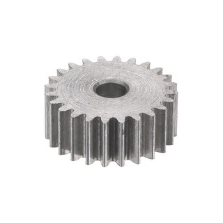 Spur Gear 6mm Inner Hole Gear 24T Mod 1 Carbon Steel Motor Gear - Bed ...