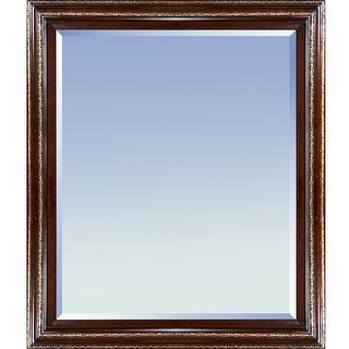 La Pastiche Heritage Cherry Framed Wall Mirror - Brown - Bed Bath ...