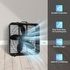 20" 3-Speed Box Fan for Full-Force Air Circulation with Air Conditioner ...