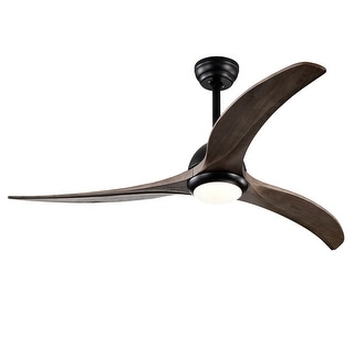 52" Ceiling Fan,Indoor Outdoor Ceiling Fan With Light with Remote ...