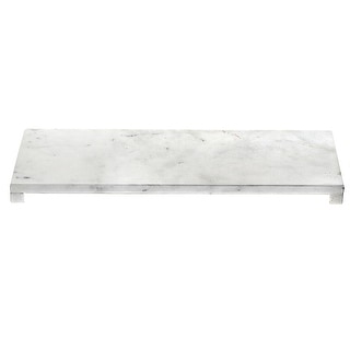 Marble Rectangular Footed Tray Large - Bed Bath & Beyond - 42201925