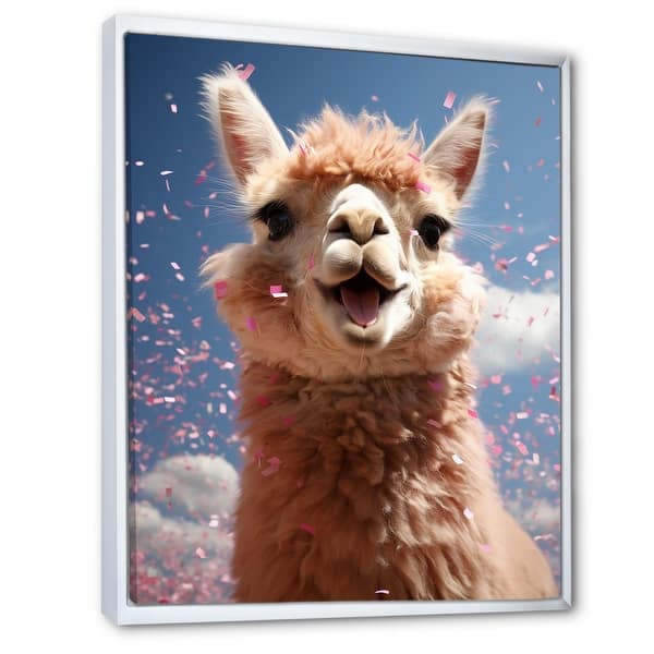 llama smiling