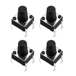 6x6x8.5mm Panel Momentary 4-Pin PCB DIP Tactile Tact Push Button Switch ...