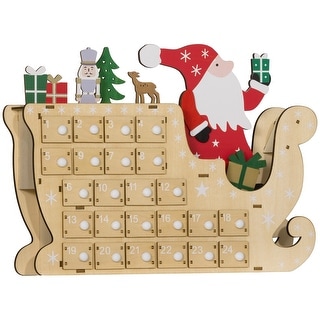Christmas Advent Calendar with 24 Countdown Drawers - Bed Bath & Beyond ...