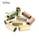 1/8IP Hex Coupling Nut Female Connector 30mm Sleeve Nut Pipe Joint ...