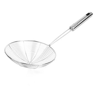 Kitchen Cookware 5.7" Diameter Net Colander Perforated Mesh Ladle 35cm ...