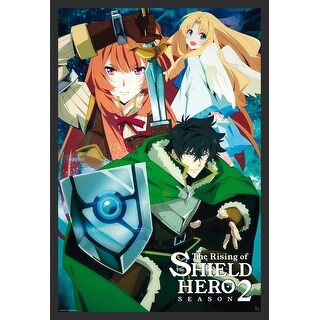 The Shield Hero - Naofumi's Party Framed Art Poster - 24 x 36 Inch ...