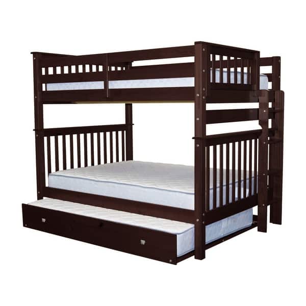 Taylor & Olive Trillium Full over Full Bunk Bed, Full Trundle - On Sale ...