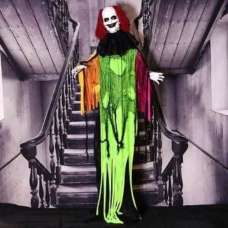Life-Size Animatronic Clown with Lights and Sound, Indoor or Covered ...
