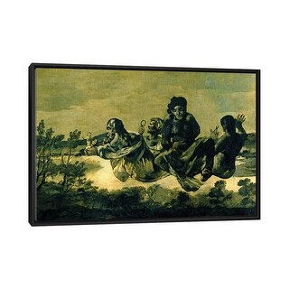 iCanvas "The Fates, 1819-23" by Francisco Goya Framed Canvas Print ...