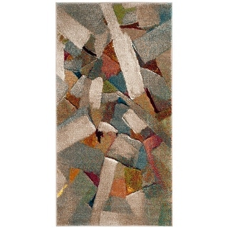 Livabliss Isha Modern Abstract Plush Area Rug - On Sale - Bed Bath ...