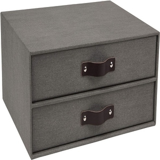 2-Drawer Easy Pull Handle Document Letter Box - Bed Bath & Beyond ...