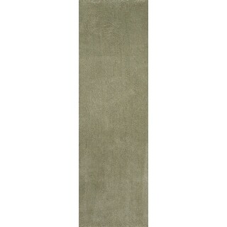 8' Sage Plain Runner Rug - 3'6" - Bed Bath & Beyond - 39590889