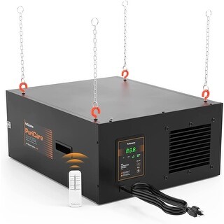 Purisystems Air Filtration System 3-Speed Remote, Built-in Ionizer ...