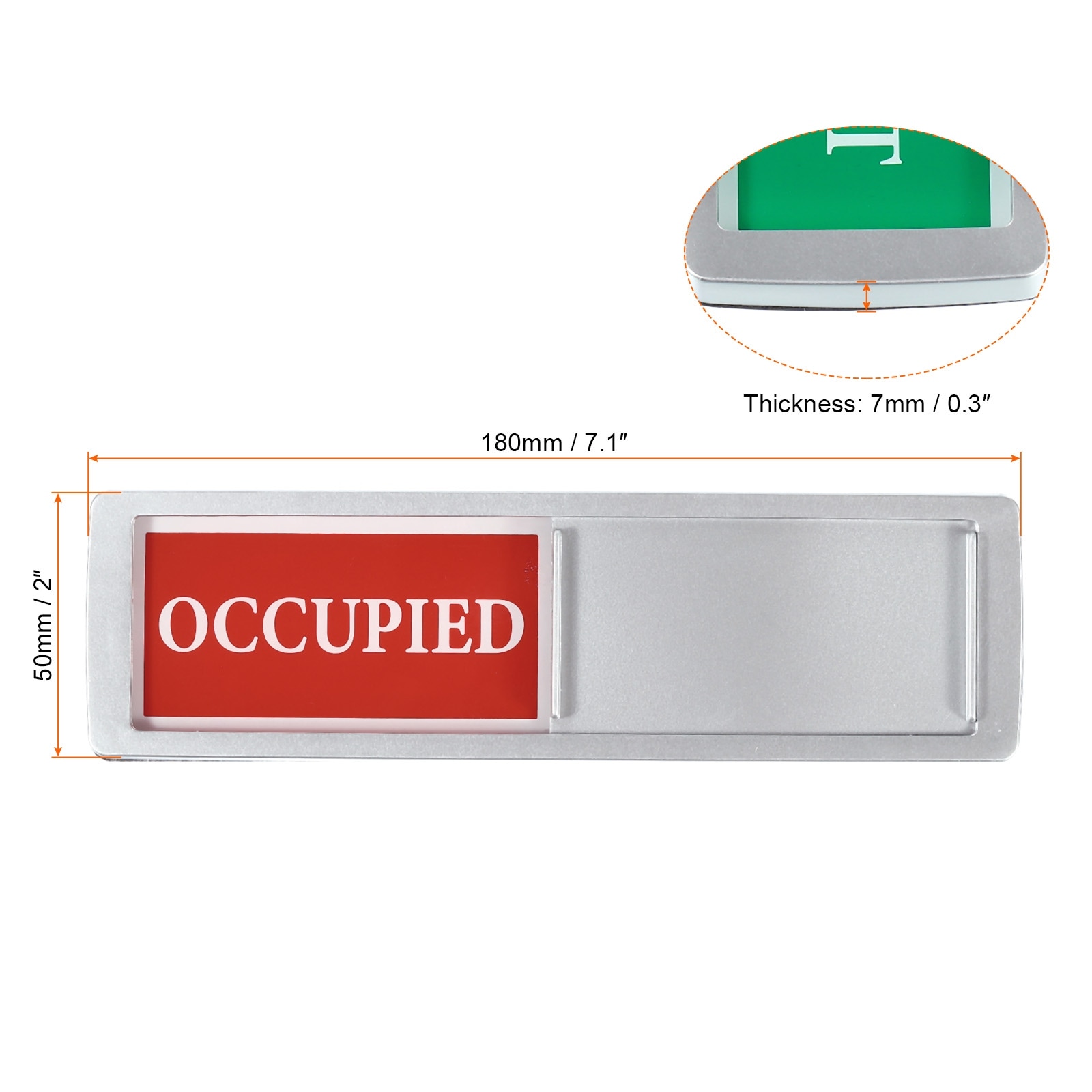 Bathroom Occupied Sign