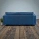 81 Inch Square Arm Sofa with Soft Fabric Upholstery, Deep Cushions and ...