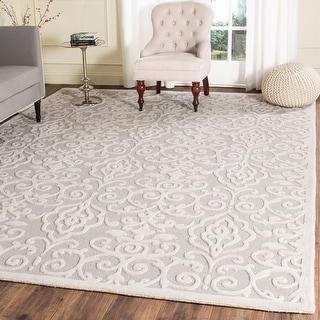 SAFAVIEH Handmade Micro-Loop Lorry Modern Wool Rug - On Sale - Bed Bath ...