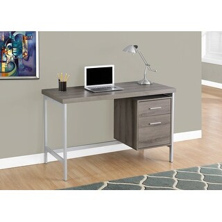 Contemporary 48" Computer Desk with Reversible Configuration - Bed Bath ...