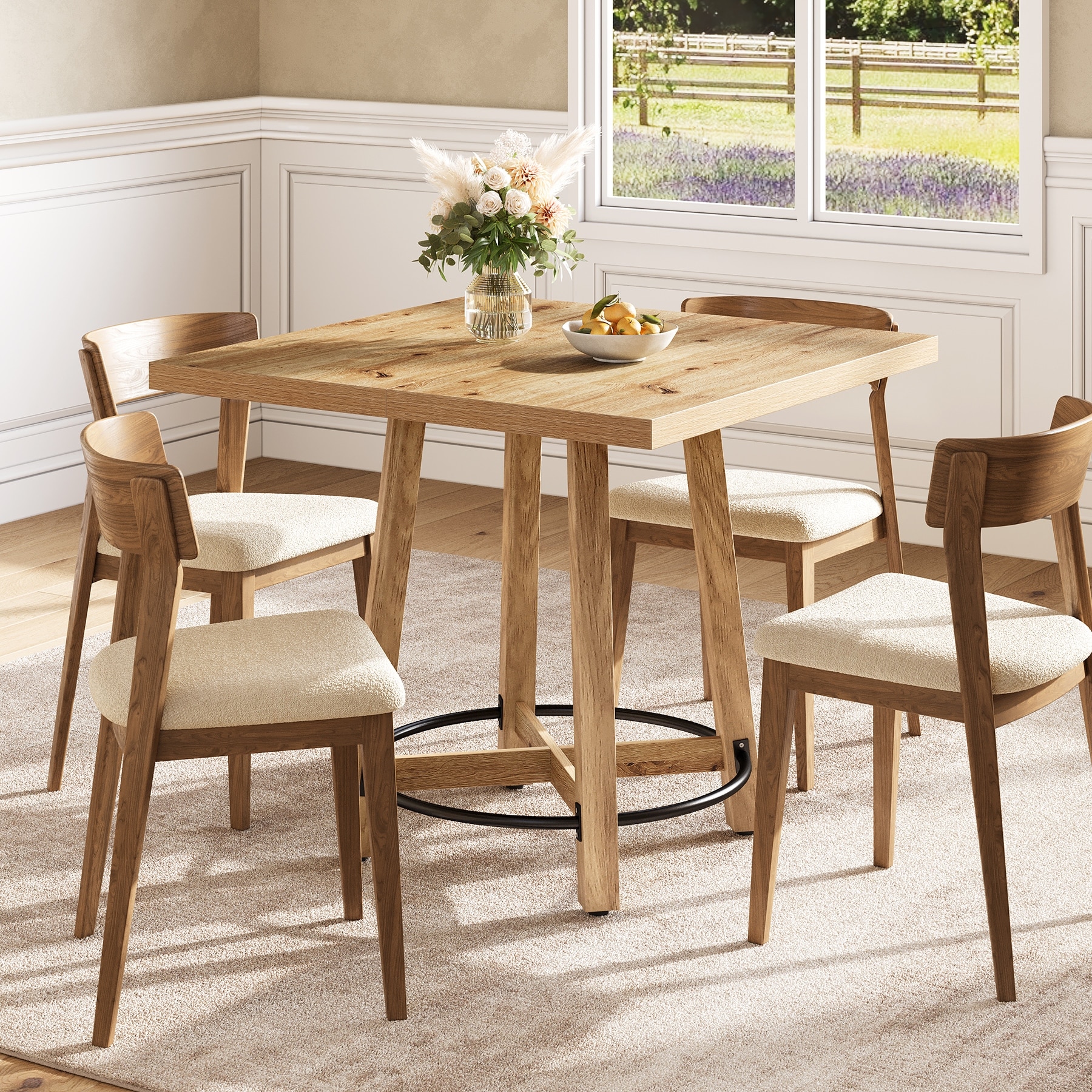 2, Square Dining Tables - Overstock