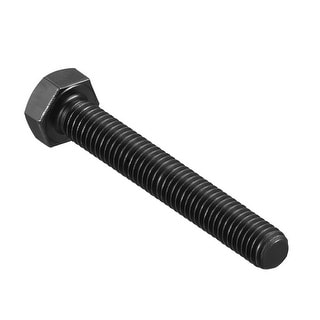 M8x50mm Hex Head Screw Bolts Fastener Grade 8.8 Carbon Steel 5pcs - M8 ...