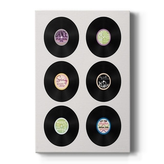 Vinyl Inspiration Premium Gallery Wrapped Canvas - Ready to Hang - Bed ...