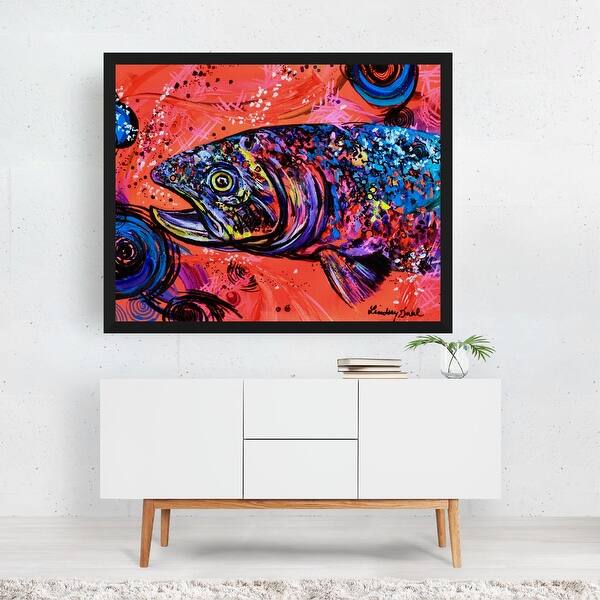 psychedelic fish art