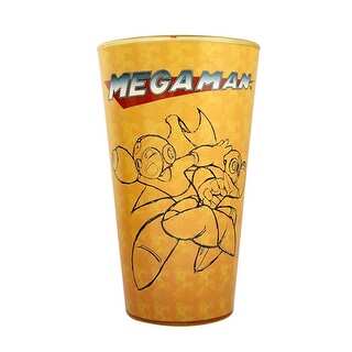 Mega Man & Zero 16oz Orange Pint Glass - Bed Bath & Beyond - 31412287