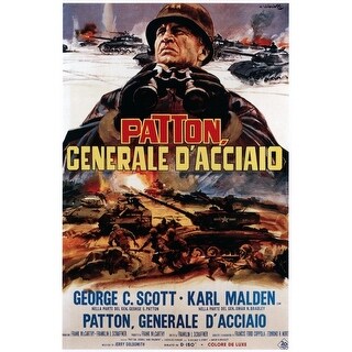 Patton Italian Poster Art George C. Scott 1970 Tm And Copyright 20Th ...