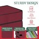 Rolling Wrapping Paper Organizer - Portable Gift Wrap Station with ...