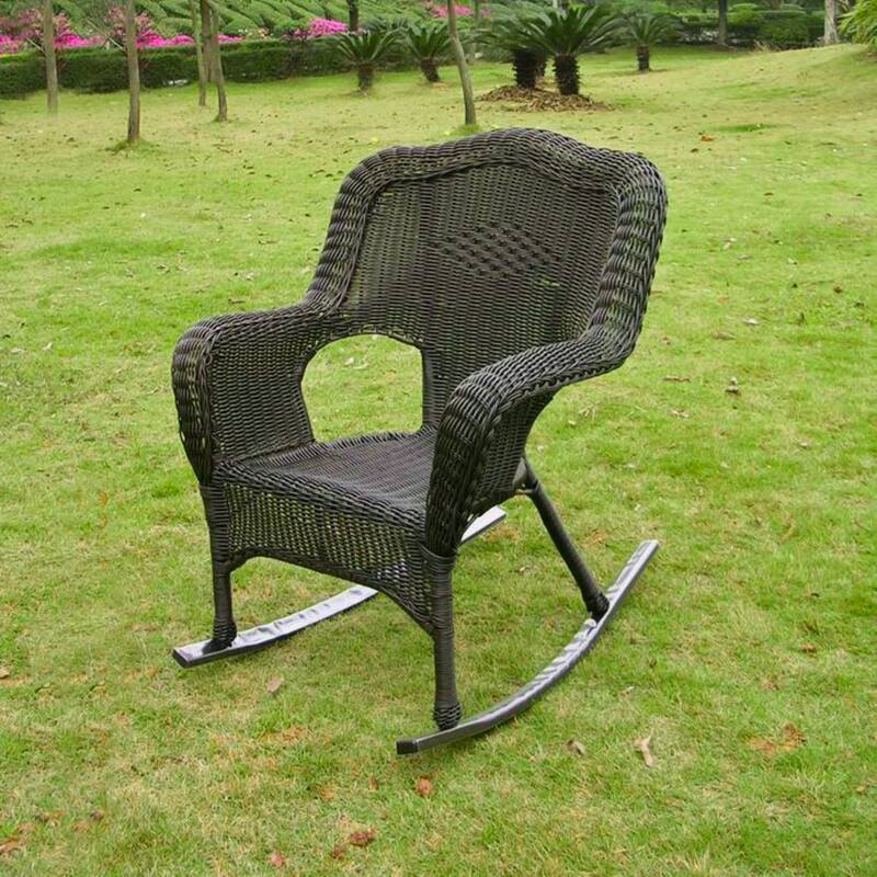 Maui Resin Wicker Porch Rocker (Set of 2) - On Sale - Overstock - 8300383